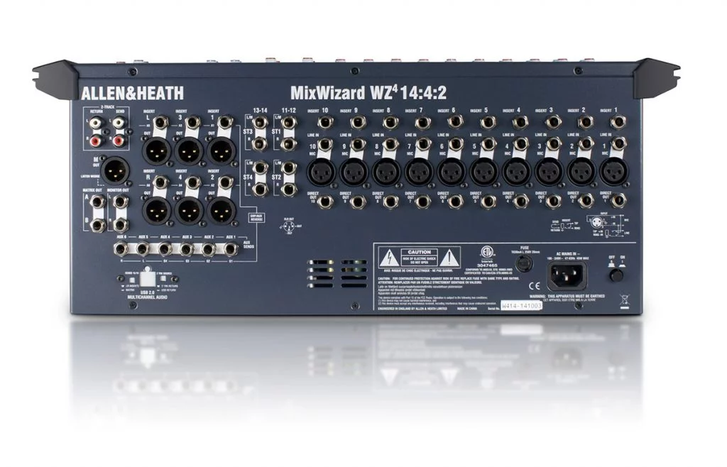 Allen & Heath MixWizard WZ4 14:4:2 - DM Music Ltd