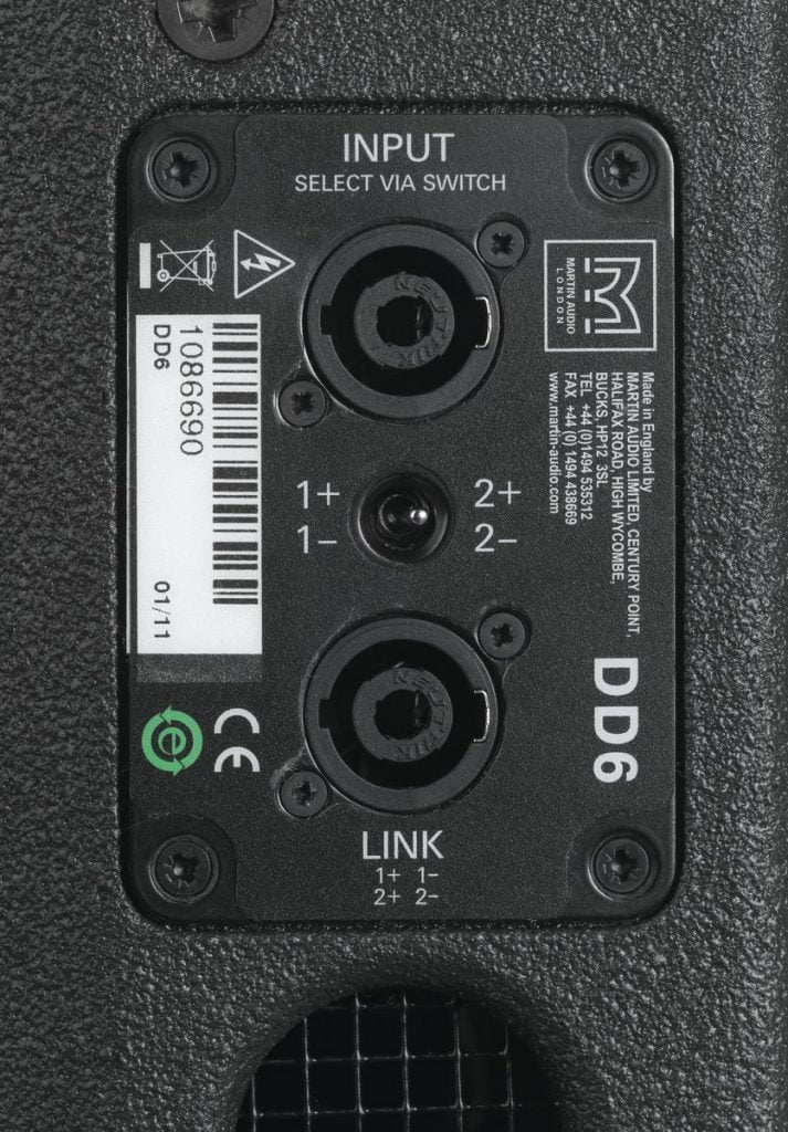 Martin Audio DD6 - DM Music Ltd