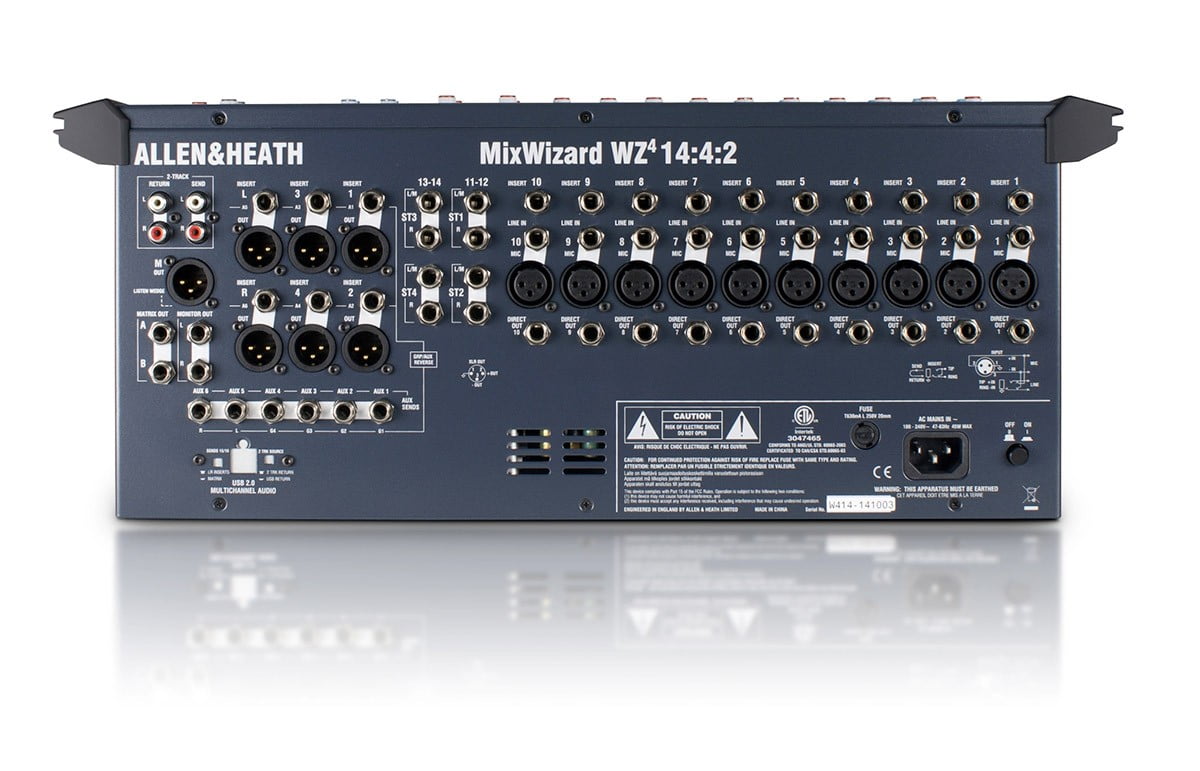 Allen & Heath MixWizard WZ4 14:4:2 - DM Music Ltd